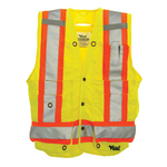 Levitt-Safety | Viking® 6195G-4XL High Visibility Surveyor Safety Vest ...