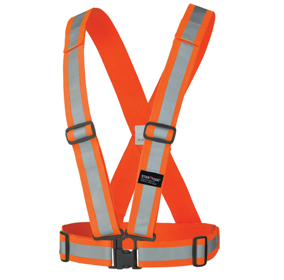 Levitt-Safety | Safety Sash, Elastic, 4 point tear away