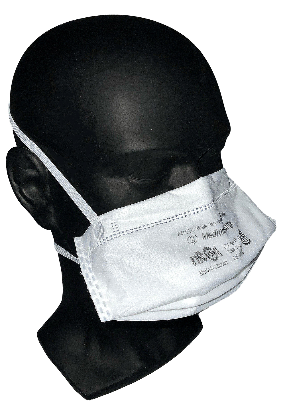 Levitt-Safety | NLT Pleats Plus® N95 Disposable Particulate Respirator ...